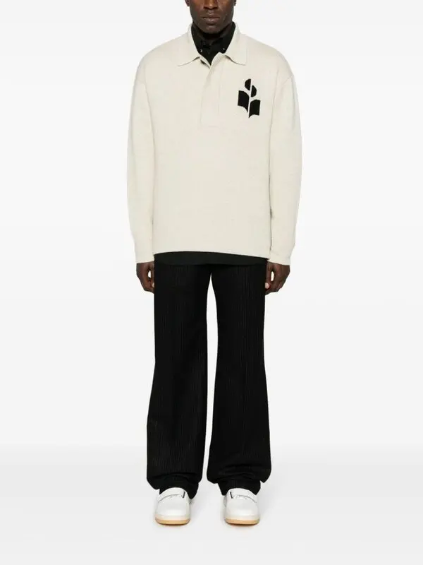 MARANT William Logo-jacquard Sweater