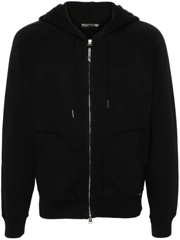 TOM FORD Zip-up Cotton Hoodie
