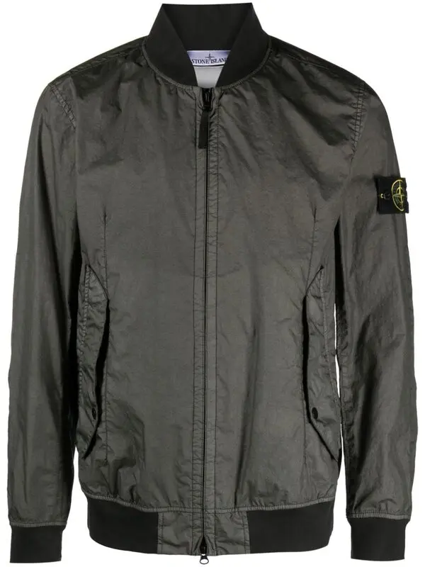 Stone Island Crinkle Reps Bomber Jacket