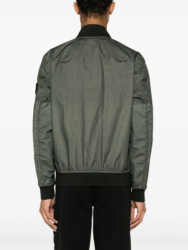 Stone Island Crinkle Reps Bomber Jacket