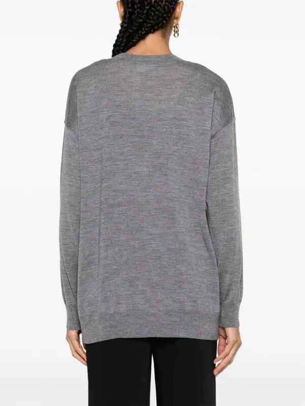 P.a.r.o.s.h Fine-knit Jumper - Grey