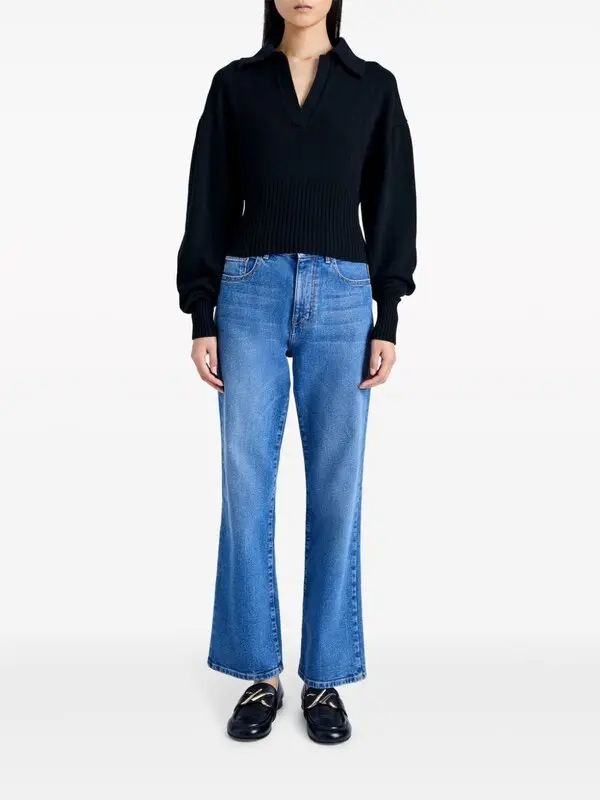 Proenza Schouler V-neck Cashmere Jumper - Black