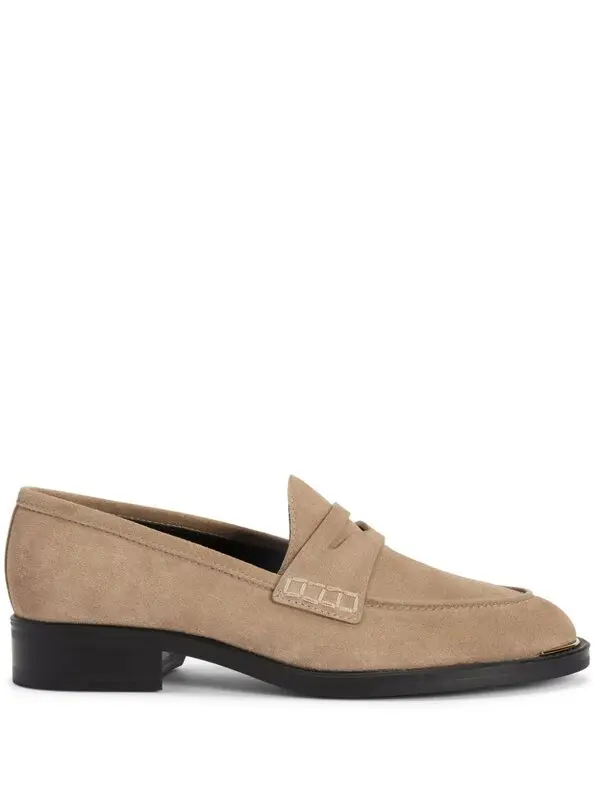 GIUSEPPE ZANOTTI Faridha Loafers - Neutrals