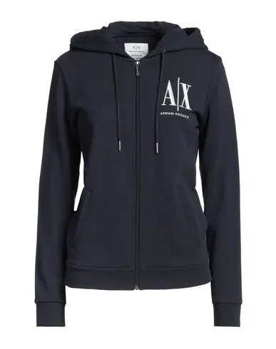 Armani Exchange Cotton-blend Fleece Sweatshirt - Navy