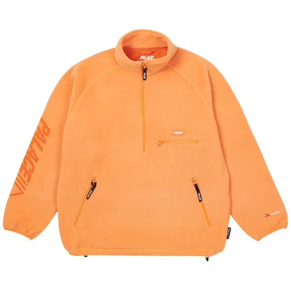 PALACE Polartec Lazer Outer 1/2 Zip - Orange