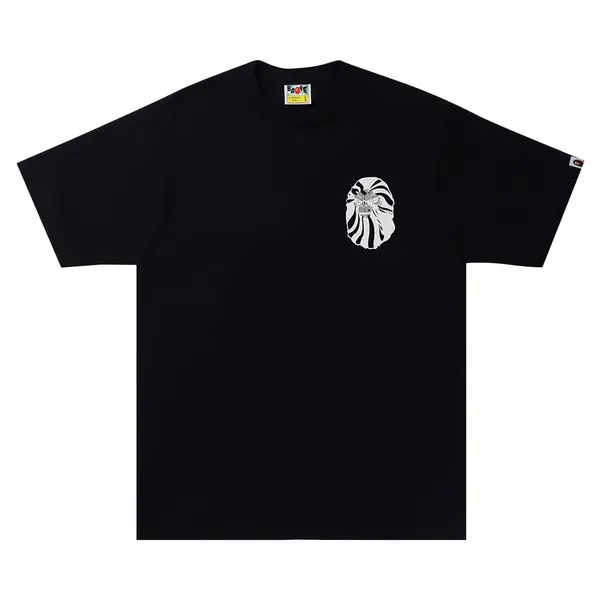 A BATHING APE Ape Head #1 Tee - Black