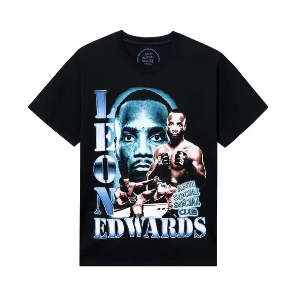 ANTI SOCIAL SOCIAL CLUB X Ufc Leon Edwards Tee - Black