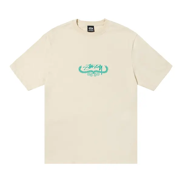 StÜssy Wreath Tee 'putty - Cream