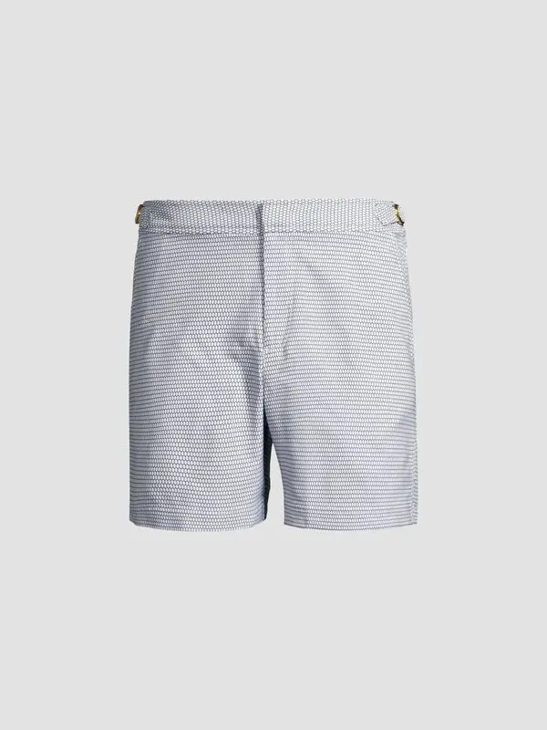 Orlebar Brown Bulldog X Fenella Geometric Swim Shorts - Navy Cloud