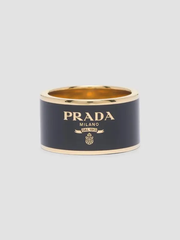 Prada Metal Ring - Black