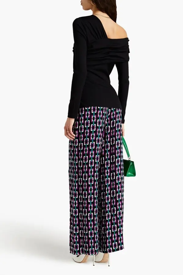 Diane Von Furstenberg Dolores One-shoulder Top