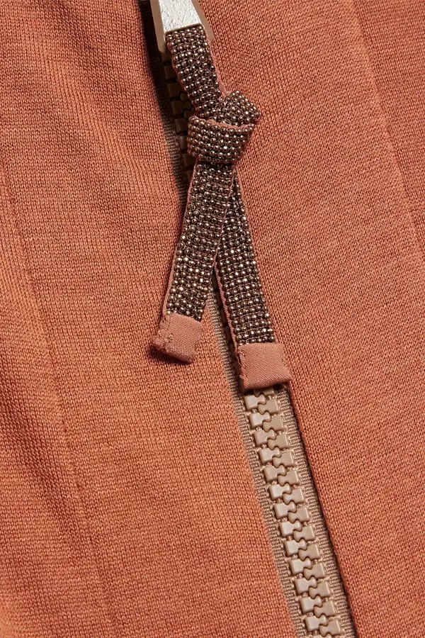 Brunello Cucinelli Cotton-blend Jersey Hoodie