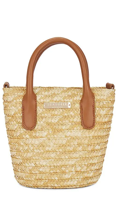Seafolly Micro Raffia Tote Bag