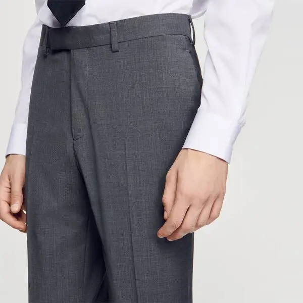 Sandro Wool Suit Trousers