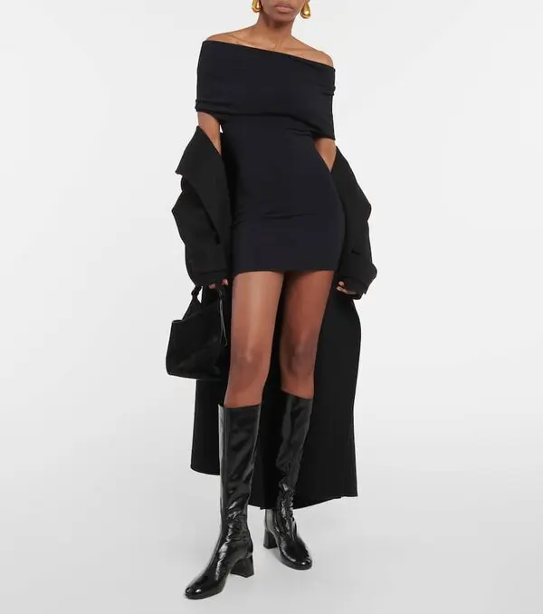 Wardrobe.NYC Off-shoulder Minidress