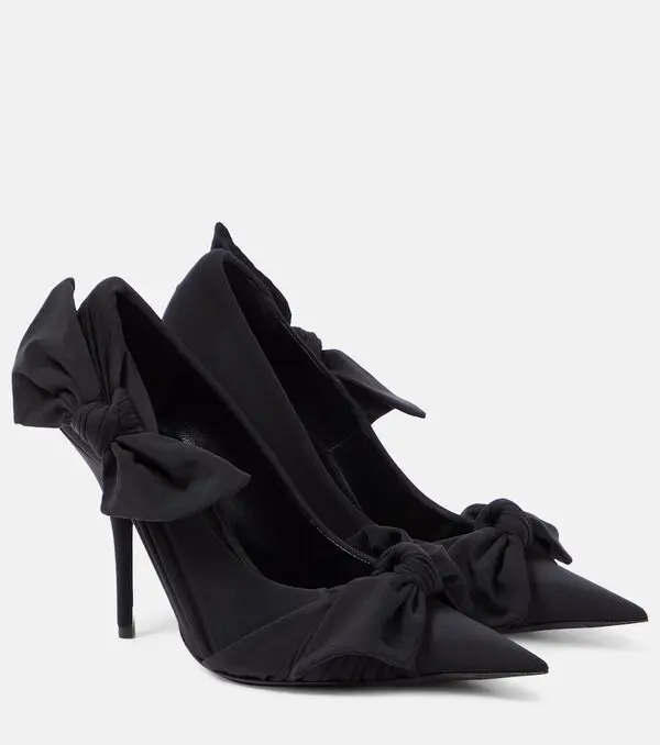 Balenciaga Knife Knot Pumps - Black