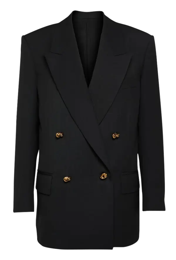 Bottega Veneta Wool Blazer - Black