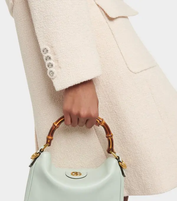 Gucci Embellished Wool-blend Bouclé Coat
