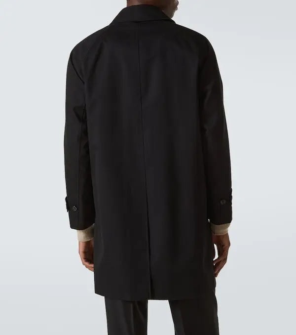 Burberry Cotton Gabardine Car Coat