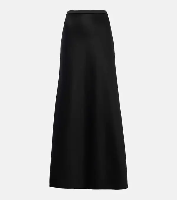 Max Mara Clavier Cotton-blend Jersey Maxi Skirt