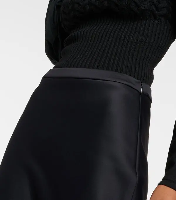 Max Mara Clavier Cotton-blend Jersey Maxi Skirt