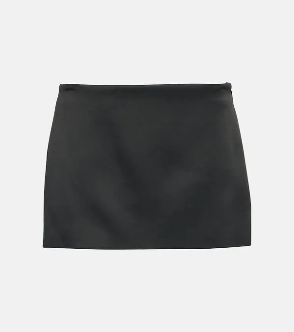Khaite Jett Crêpe Miniskirt
