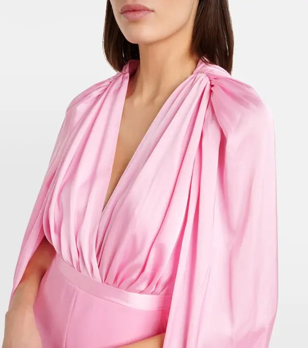 Safiyaa Bianca Caped Jumpsuit