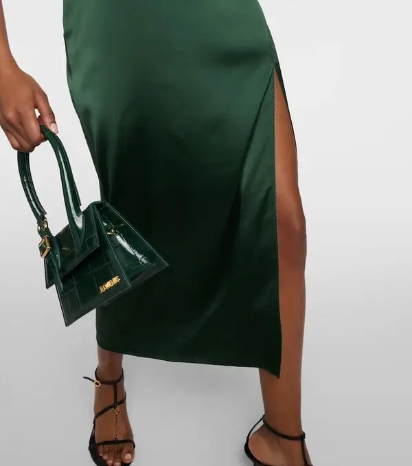 Jacquemus La Robe Notte Slip Dress - Green