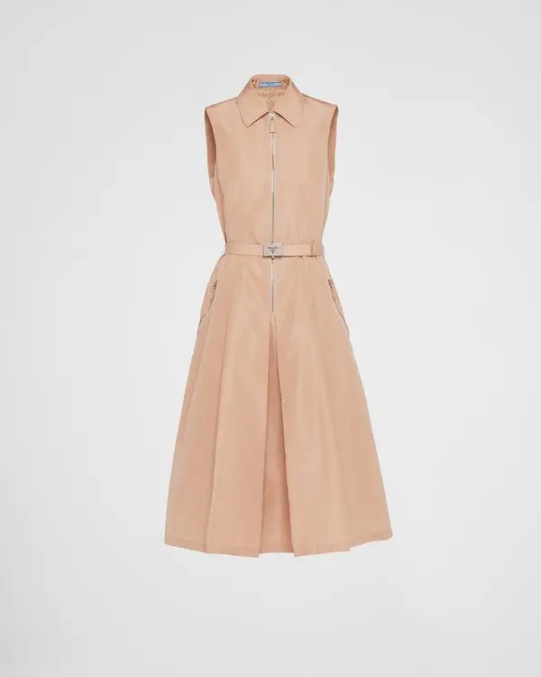Prada Faille Midi Dress