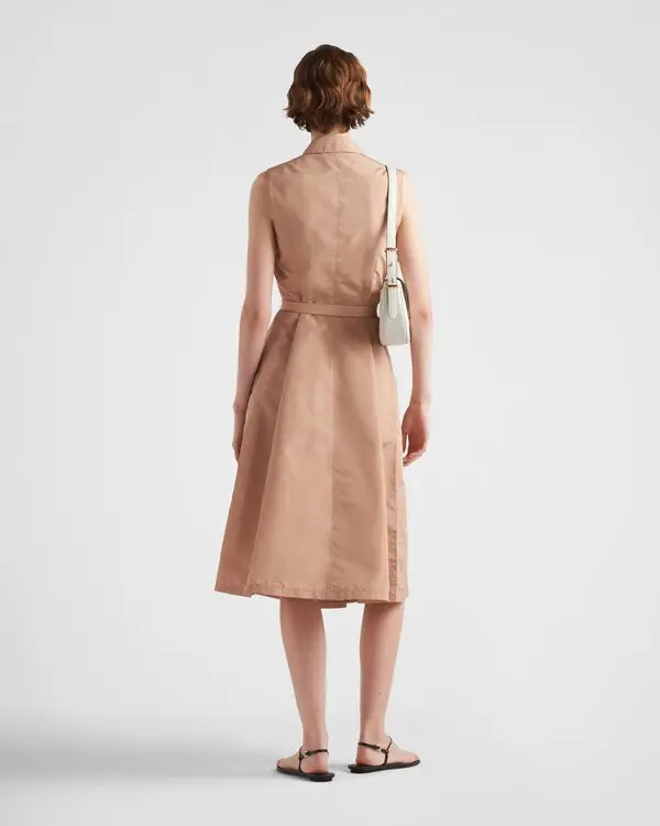 Prada Faille Midi Dress