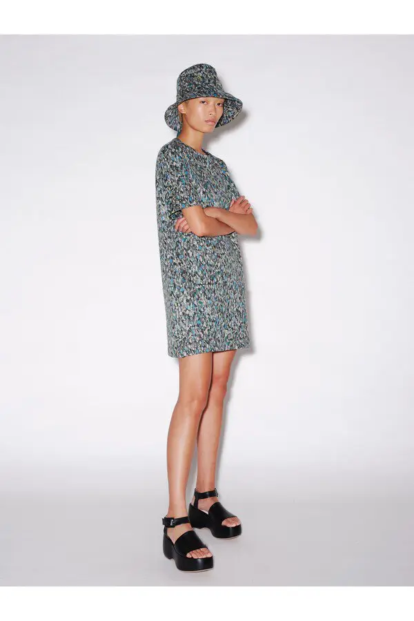Rosetta Getty Carpet Foam Interlock Jacquard Bucket Hat