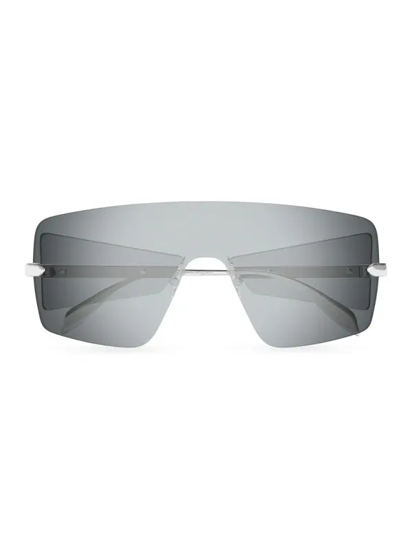Alexander McQueen Flat Mask 99mm Sunglasses