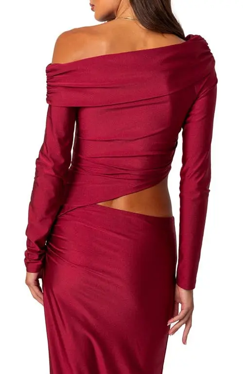 EDIKTED Reema One-shoulder Top