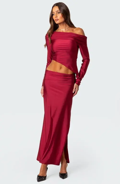 EDIKTED Reema One-shoulder Top