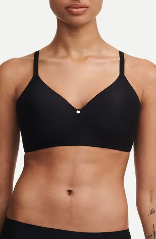 Chantelle C Jolie Wireless T-shirt Bra - Black