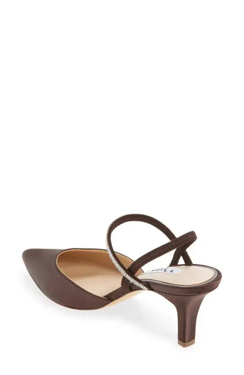 Nina Billie Slingback Pumps - Chocolate