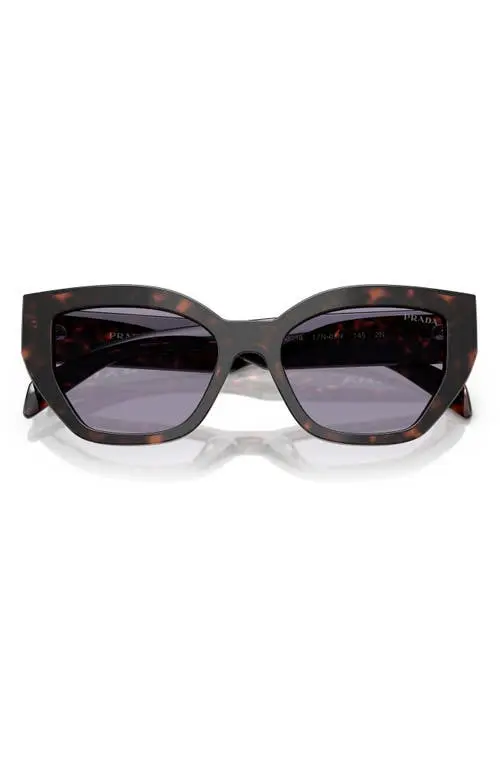 Prada 53mm Butterfly Sunglasses - Grey