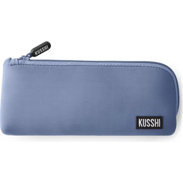 KUSSHI Cosmetics Pencil Case - Pearl Blue