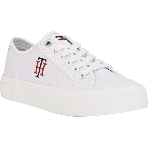 Tommy Hilfiger Alezya Platform Sneakers - White