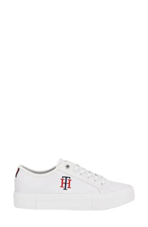 Tommy Hilfiger Alezya Platform Sneakers - White