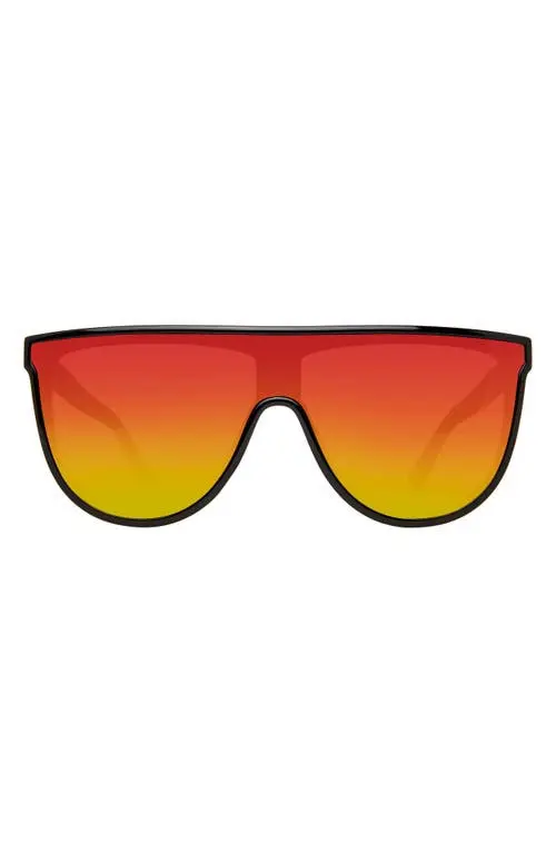 Kurt Geiger Regent Shield Sunglasses - Black/rainbow