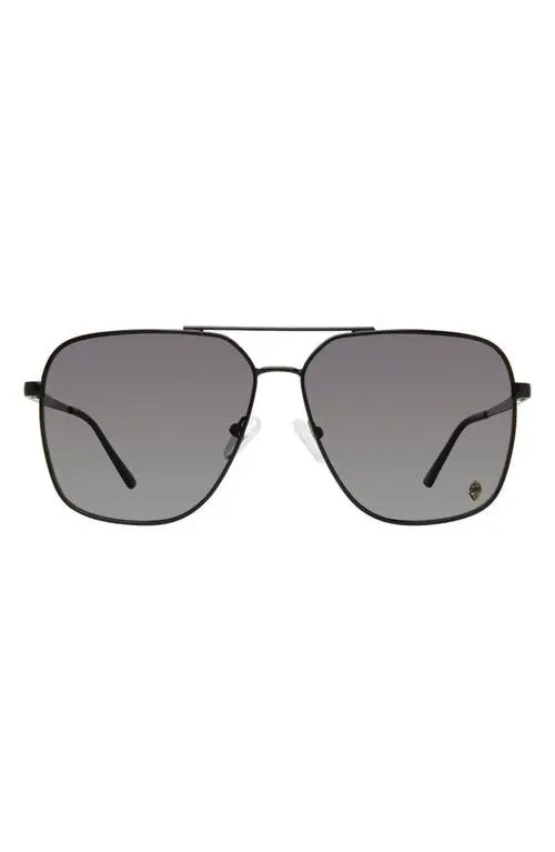 Kurt Geiger 61mm Navigator Sunglasses - Black/gray Gradient