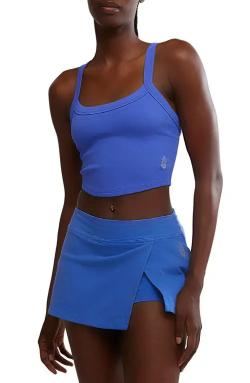 Free People All Clear Rib Crop Camisole