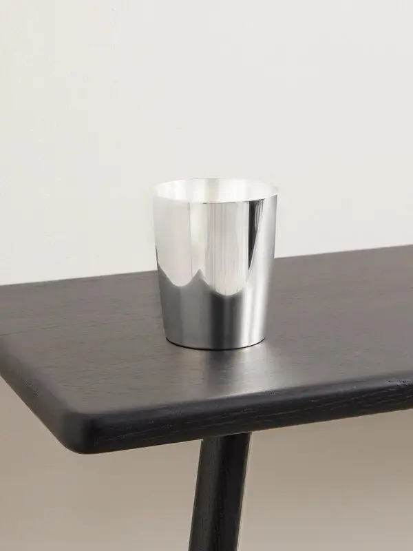 Christofle Uni -plated Pencil Pot - Silver