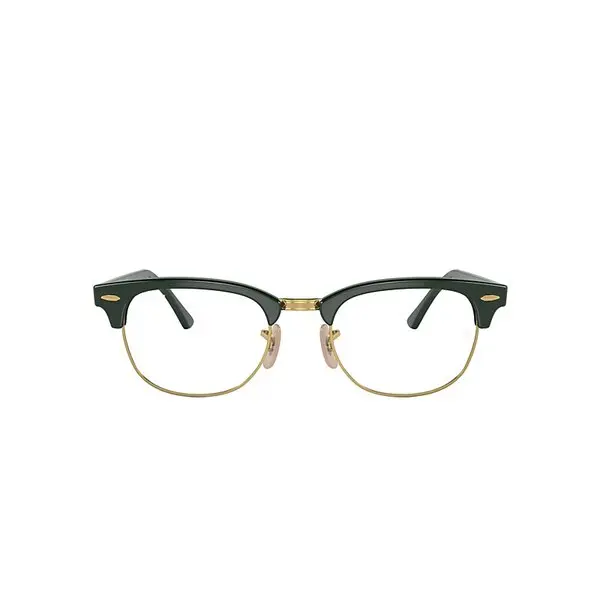 Ray-ban Clubmaster Optics Eyeglasses Frame Clear Lenses Polarized 51-21