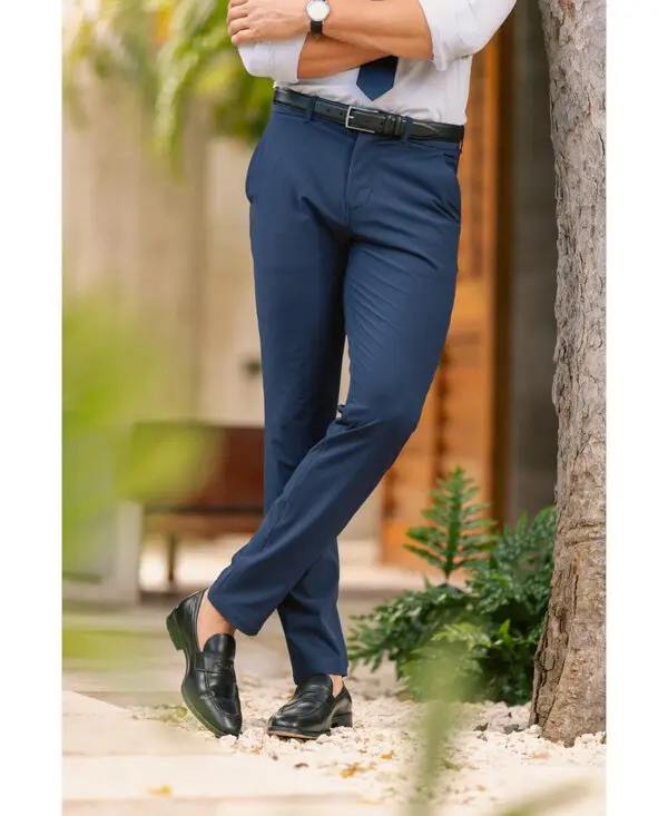 Mizzen+main Helmsman Chino Pant - Navy Solid