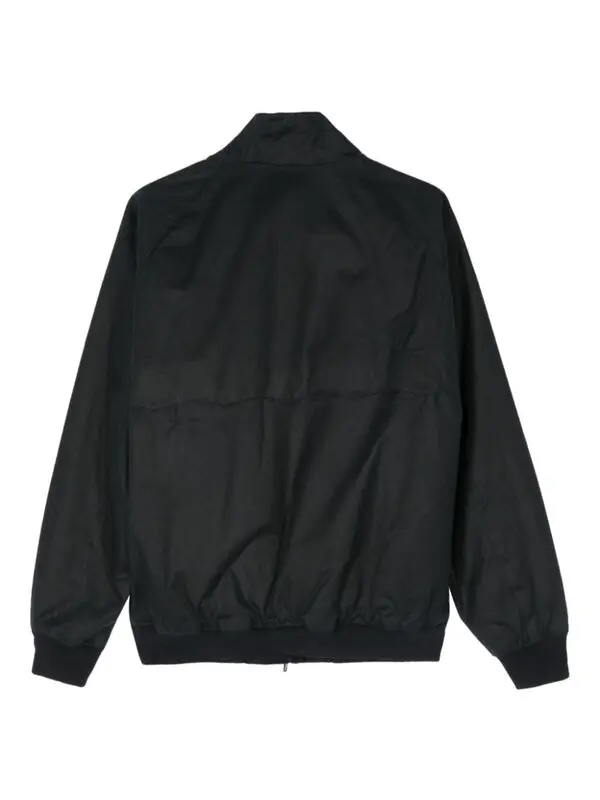 BARACUTA G9 Waxed Pocket Cotton Jacket - Blue