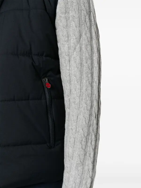 Kiton Zip-up Hooded Gilet