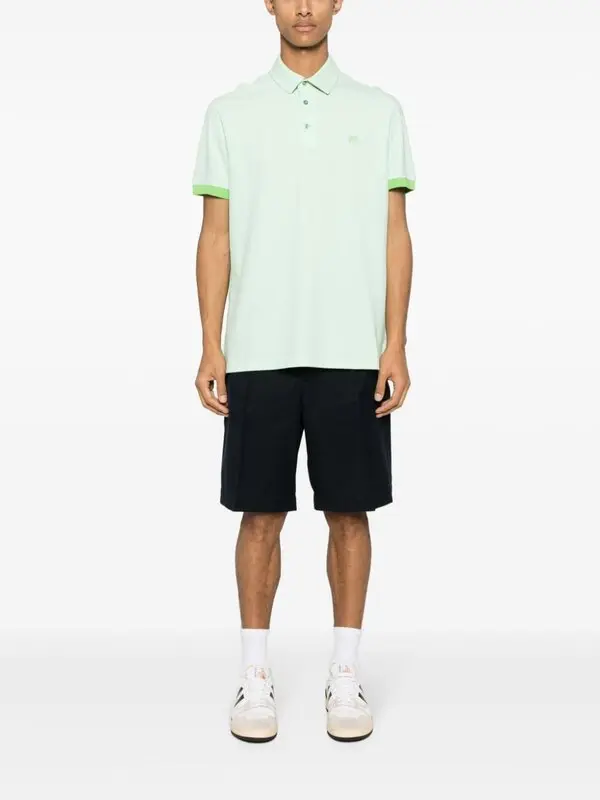 Etro Logo-print Cotton T-shirt - Green