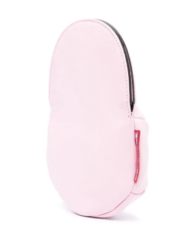 Moschino Logo-appliqué Leather Crossbody Bag